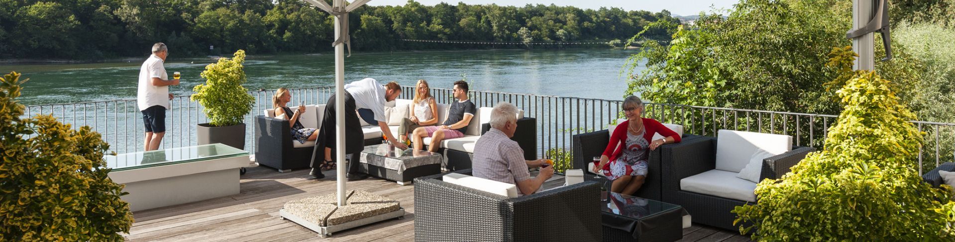 Rheinterrasse | Park-Hotel am Rhein | Parkresort Rheinfelden